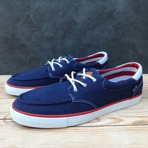 Reef | Shoes | Reef Deckhand 3 Tx Navy Americana Mens Boat Shoes | Poshmark